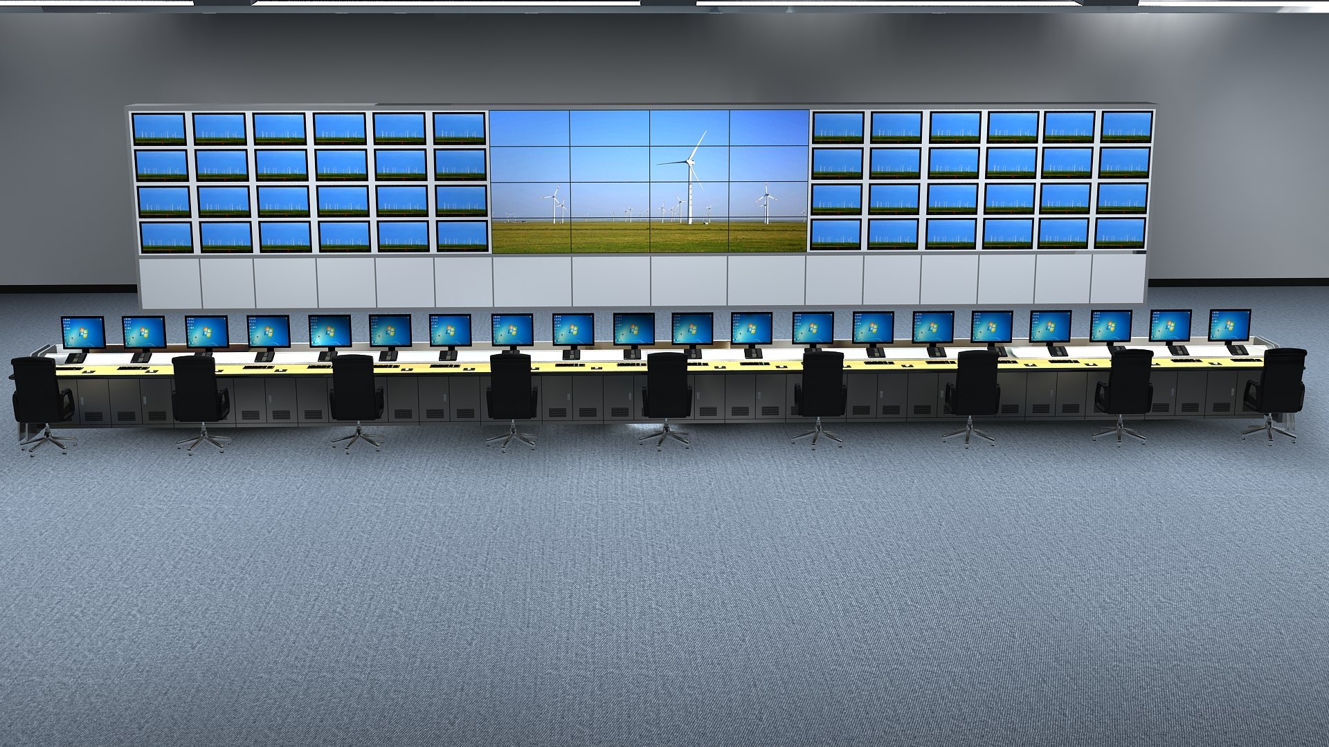 3D Control Room - TurboSquid 1966098