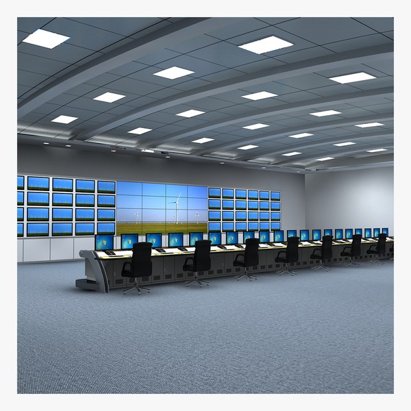control room 3D 모델 - TurboSquid 1966098