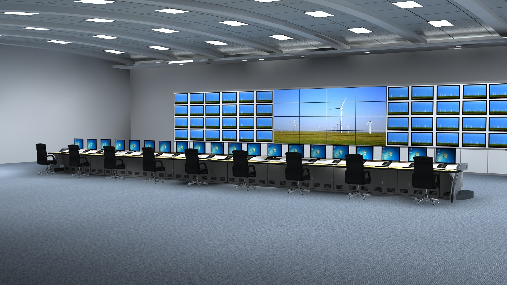 3D Control Room - TurboSquid 1966098