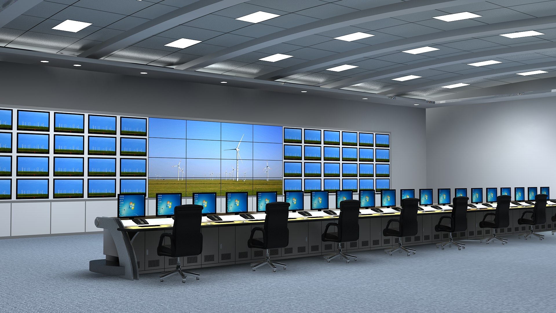 3D Control Room - TurboSquid 1966098