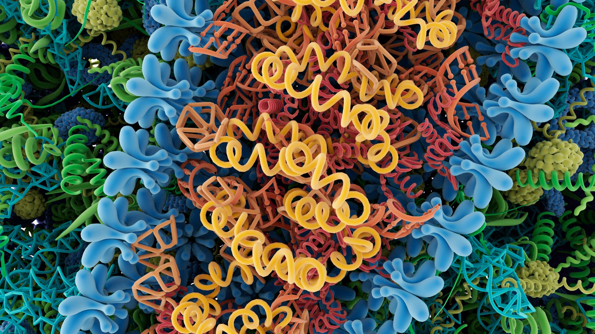 3D HIV Cell Structure - TurboSquid 2243584