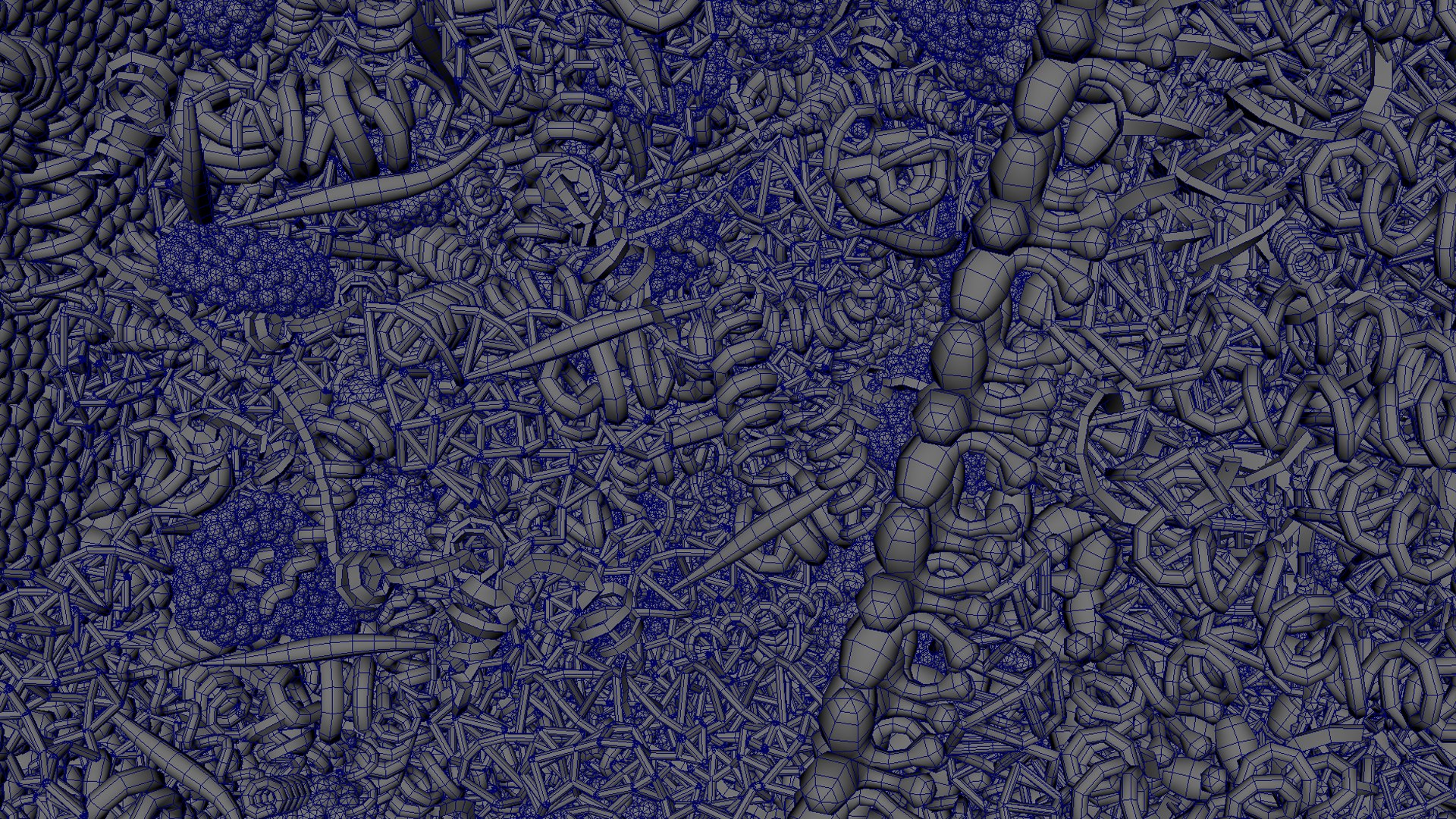 3D HIV Cell Structure - TurboSquid 2243584