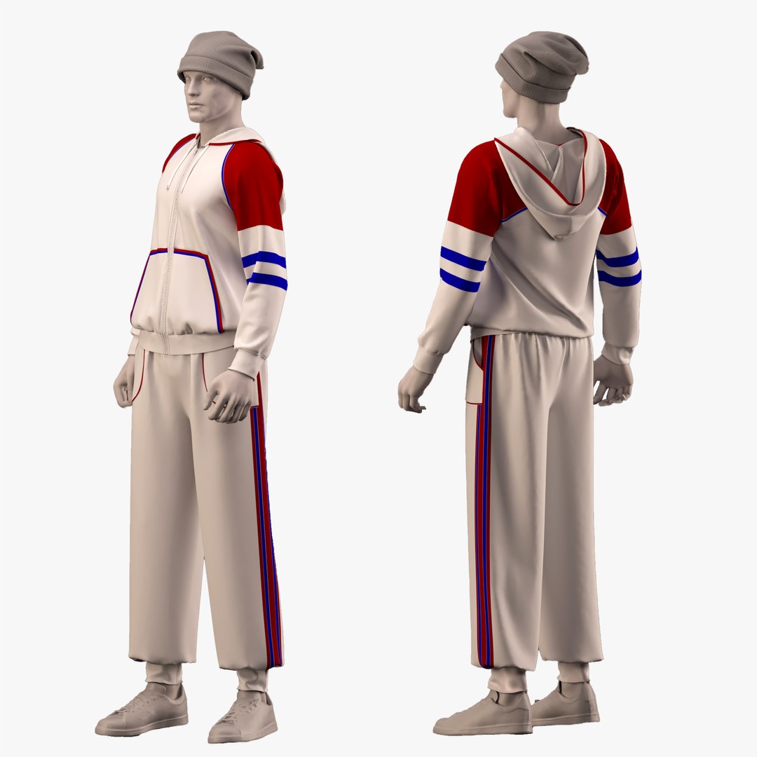 3D Sportswear Model - TurboSquid 2002203