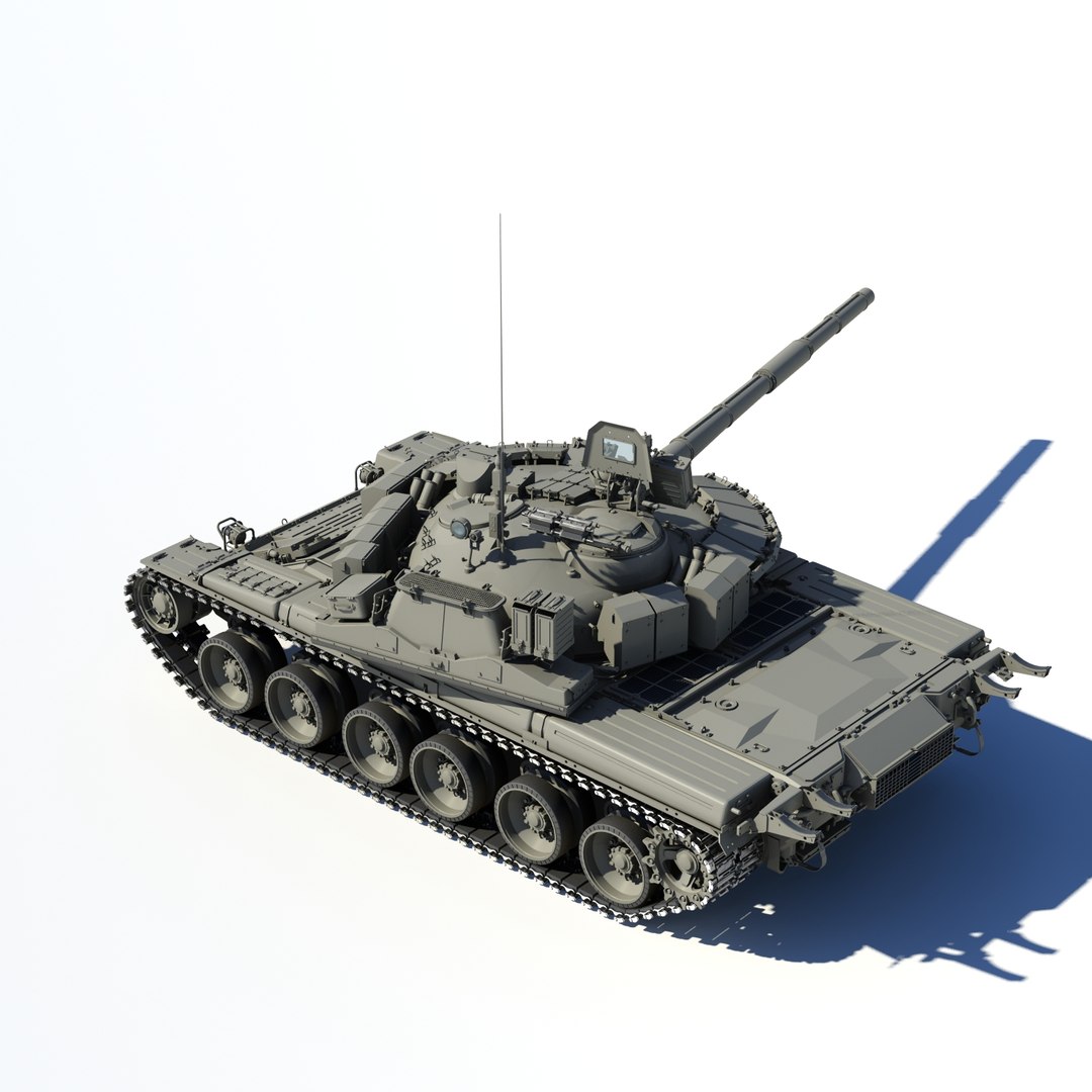3D Model T-80 T-80bvm - TurboSquid 1220640