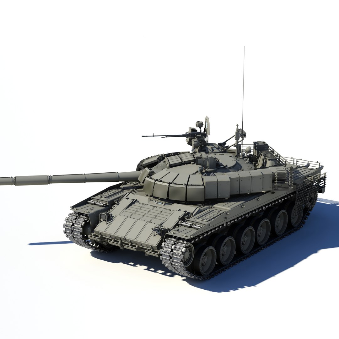 3D Model T-80 T-80bvm - TurboSquid 1220640