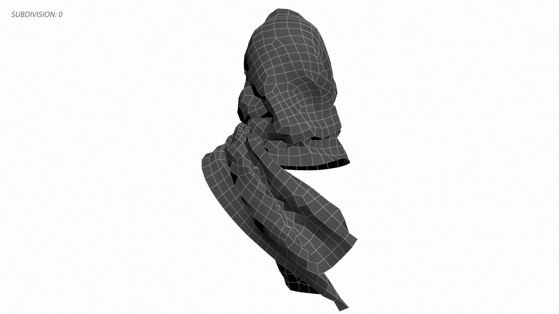 HeadScarf Model - TurboSquid 1877731