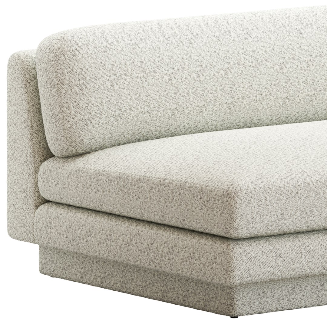 CB2 Plinth Sofa 3D model - TurboSquid 2165281