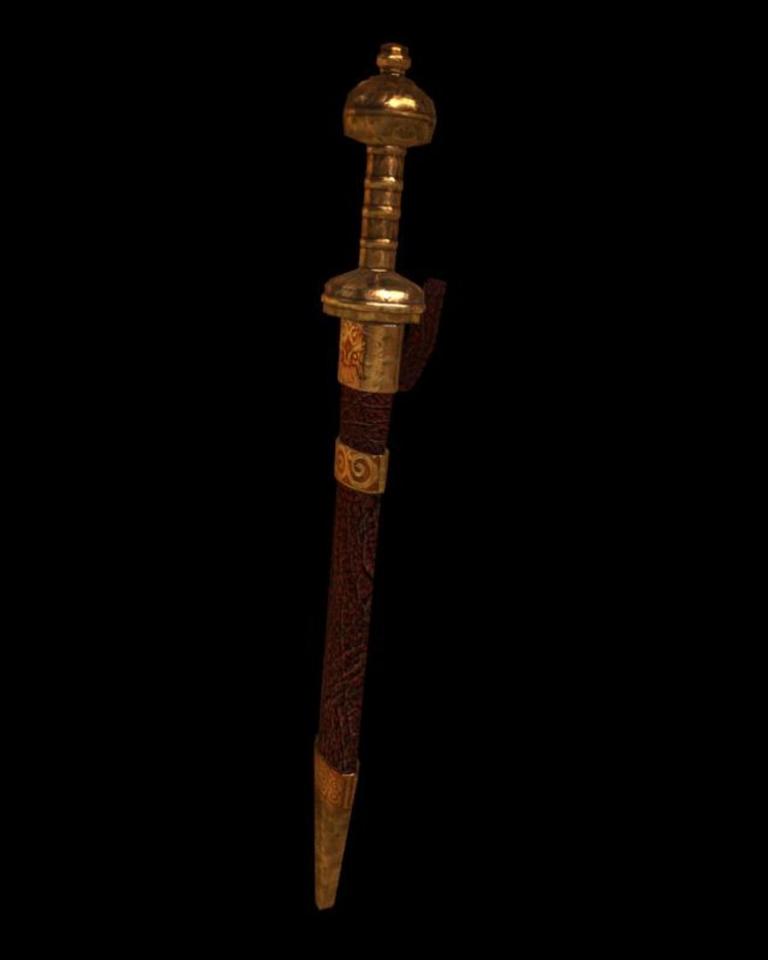 Roman sword 3D model - TurboSquid 1219901