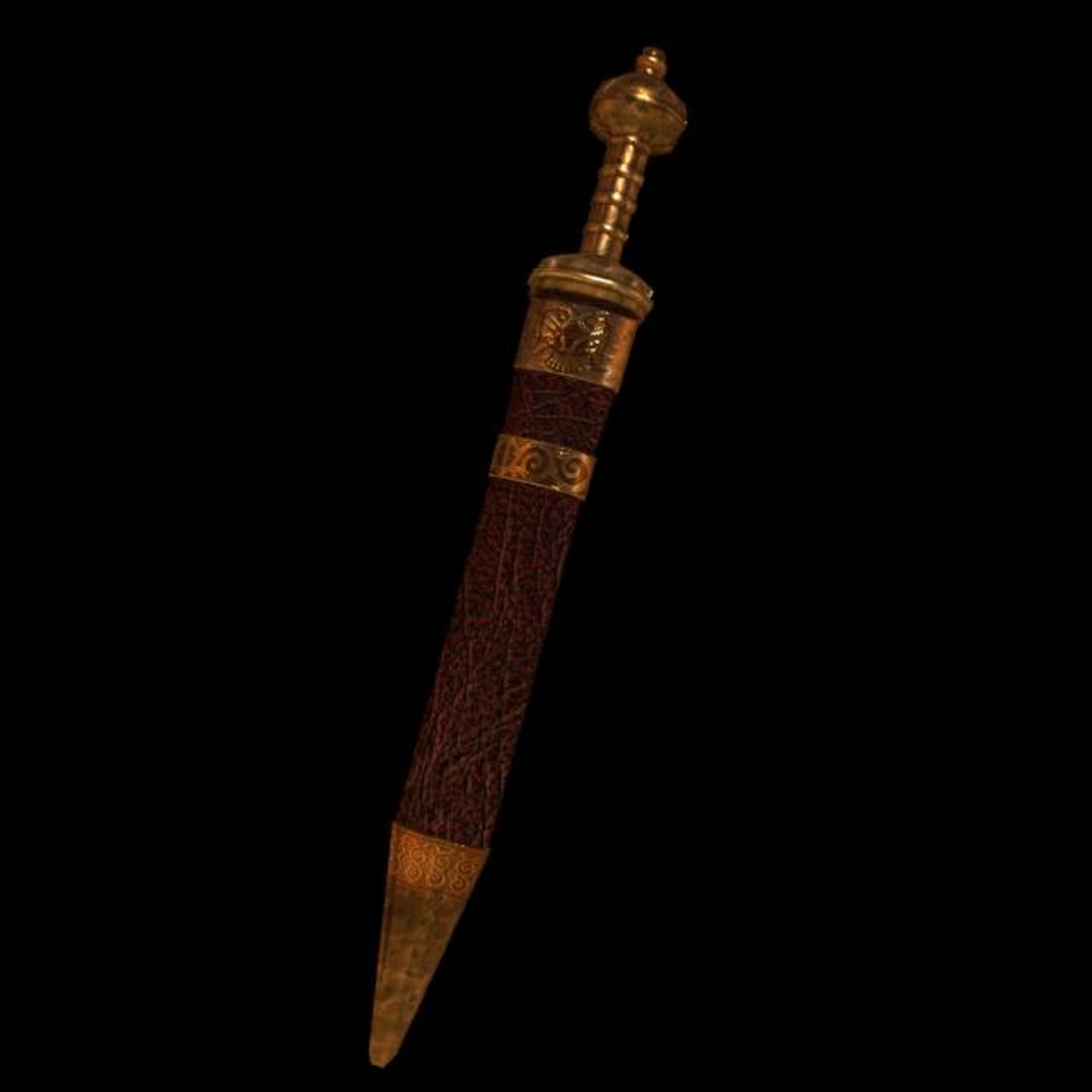 Roman sword 3D model - TurboSquid 1219901