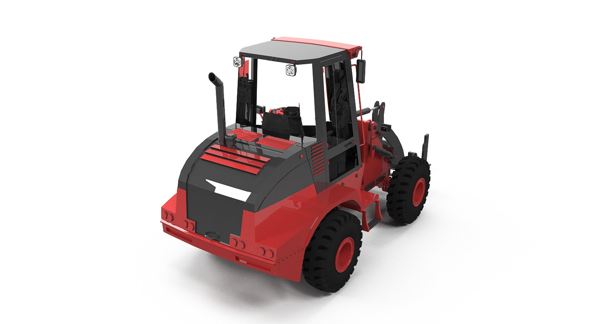 3d Lifter Industrial Model