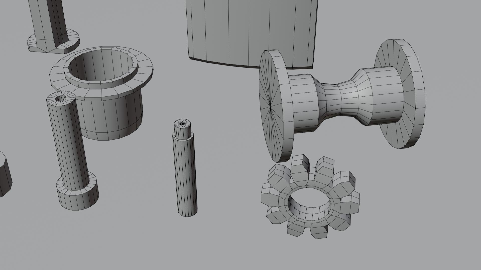 3D Metal Parts - TurboSquid 2118351