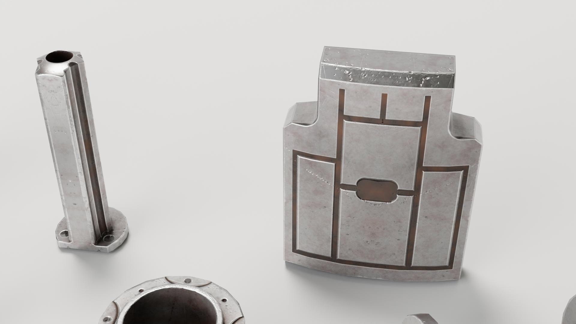 3D Metal Parts - TurboSquid 2118351