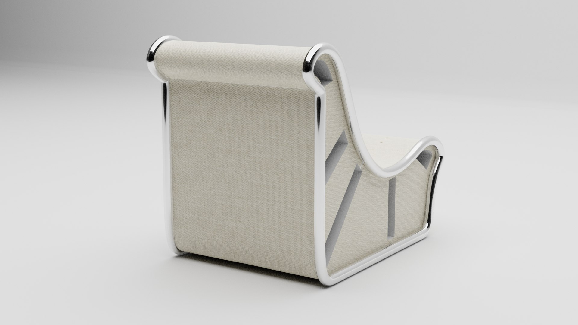 Chair With Holes Model - TurboSquid 2377208