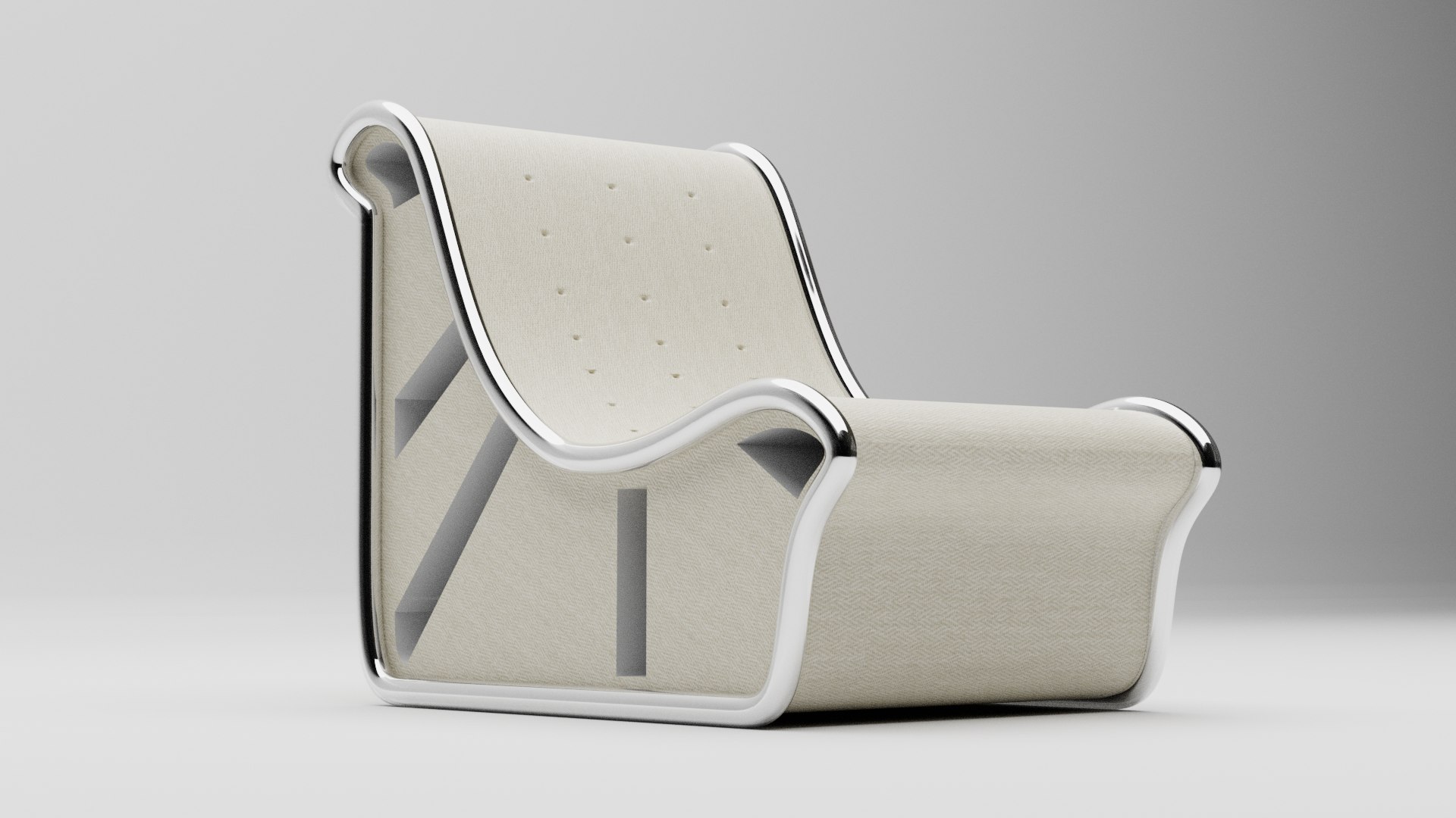 Chair With Holes Model - TurboSquid 2377208