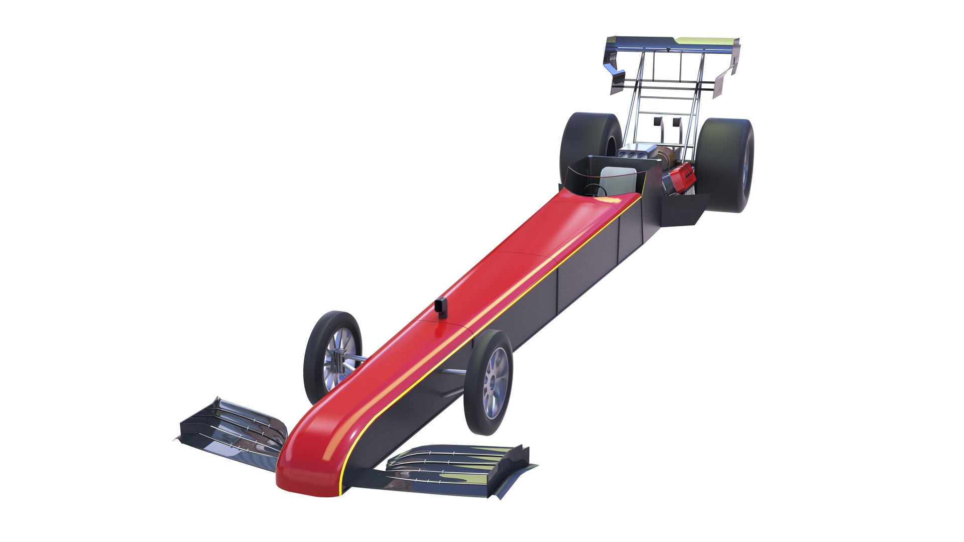 3D Model F1 Race Car Formula 1 And Top Fuel Dragster - TurboSquid 1788701