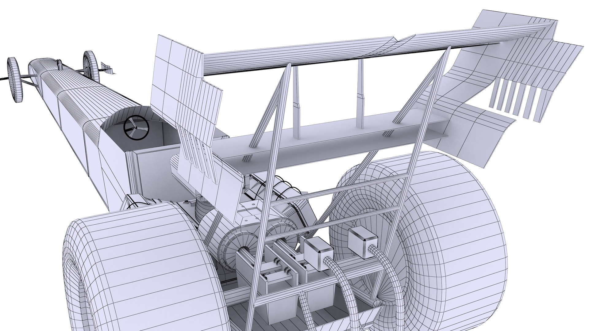 3D model F1 Race Car Formula 1 and Top Fuel Dragster - TurboSquid 1788701