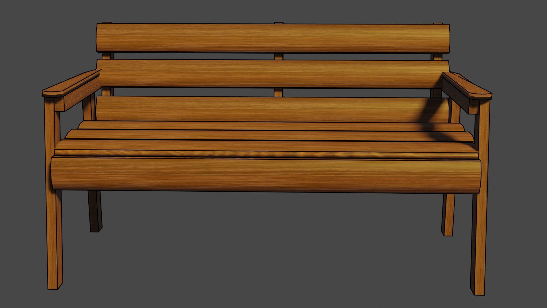 Bench 3D Model - TurboSquid 1557237