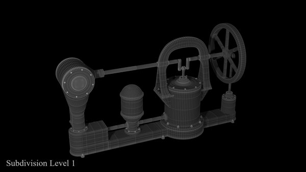 Old Machine 3D - TurboSquid 1774756