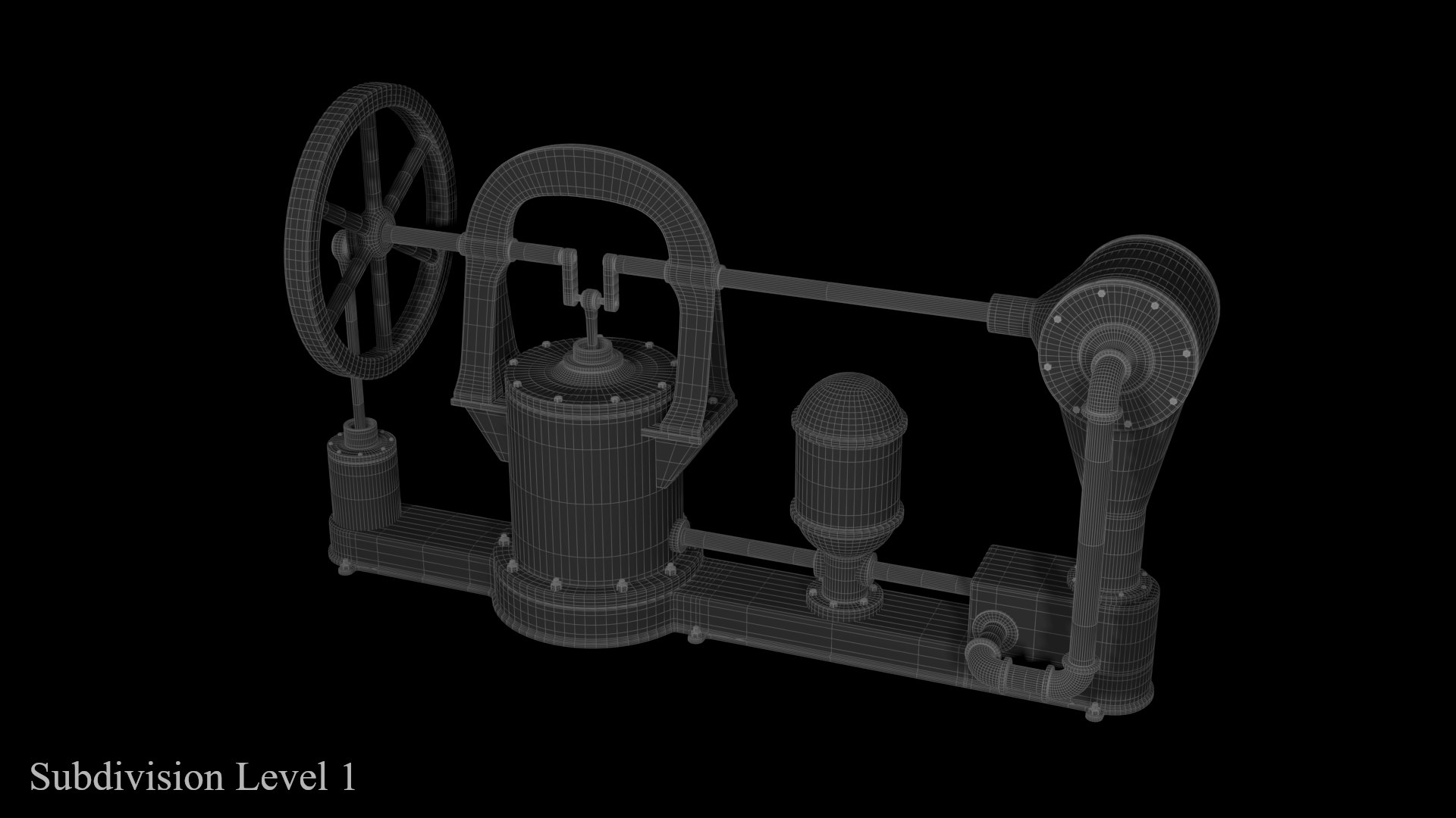 Old Machine 3D - TurboSquid 1774756
