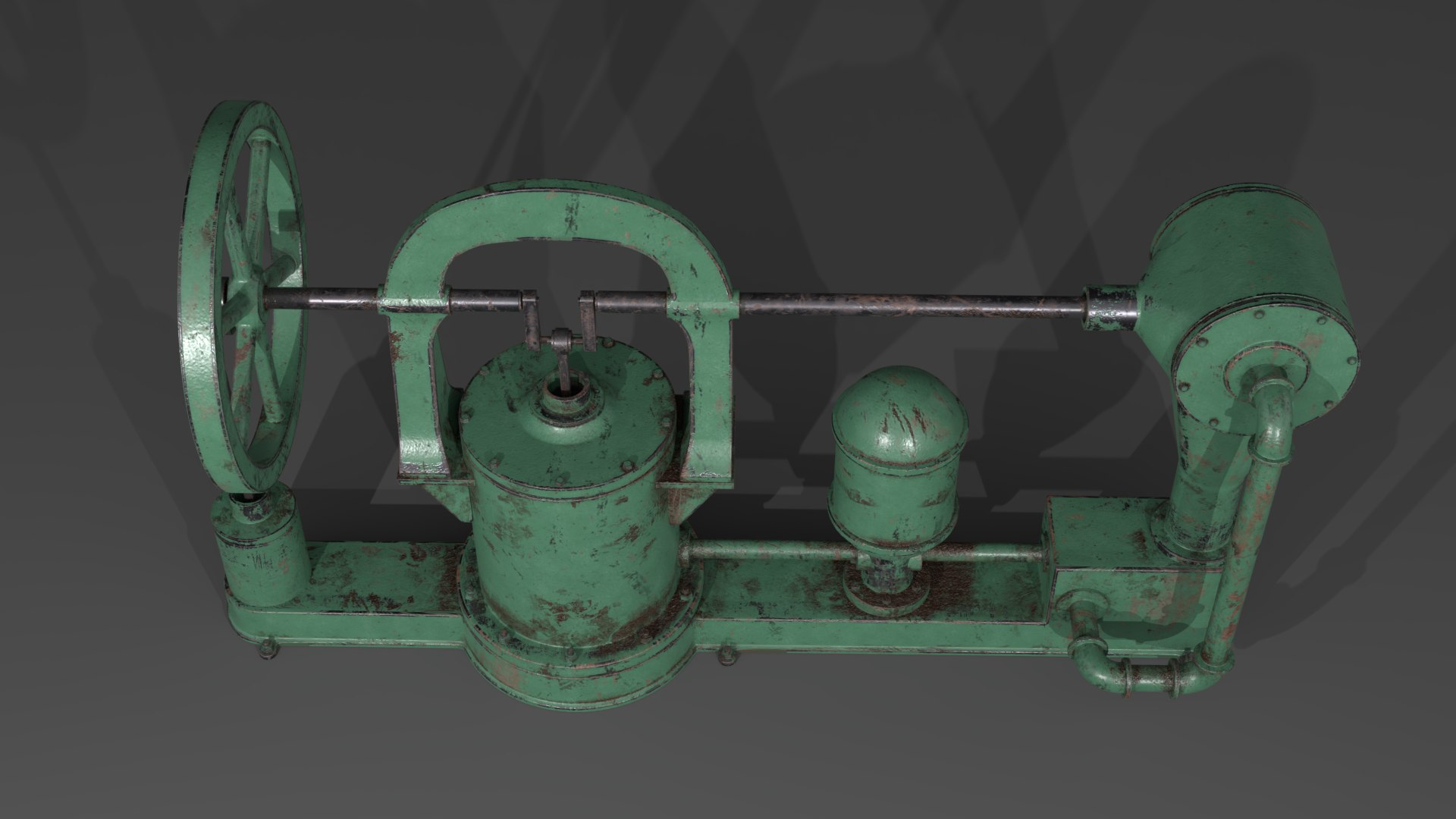 Old Machine 3D - TurboSquid 1774756