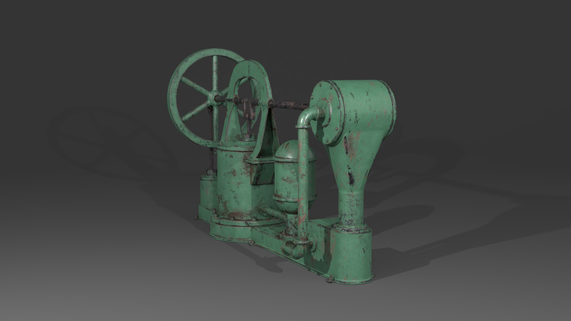 Old Machine 3D - TurboSquid 1774756