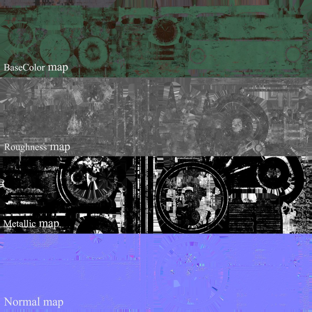 Old Machine 3D - TurboSquid 1774756