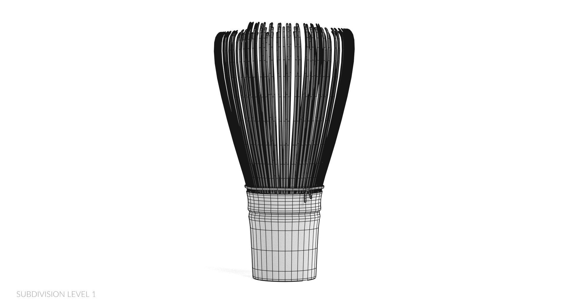 3D Model Matcha Whisk Chasen - TurboSquid 1367983