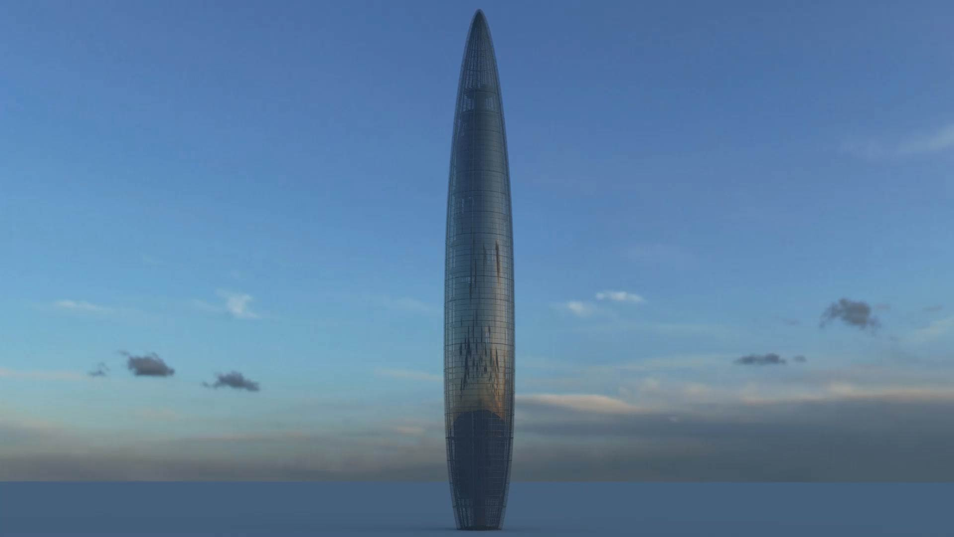 Bionic Tower 3D Model - TurboSquid 1808826
