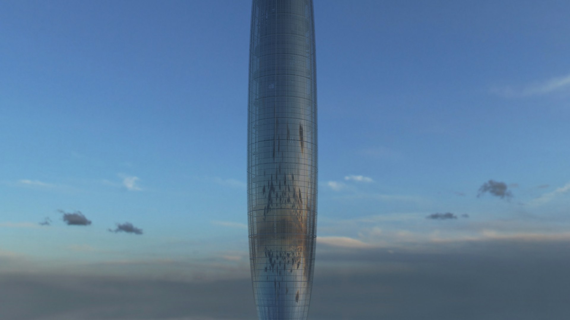 Bionic Tower 3D Model - TurboSquid 1808826