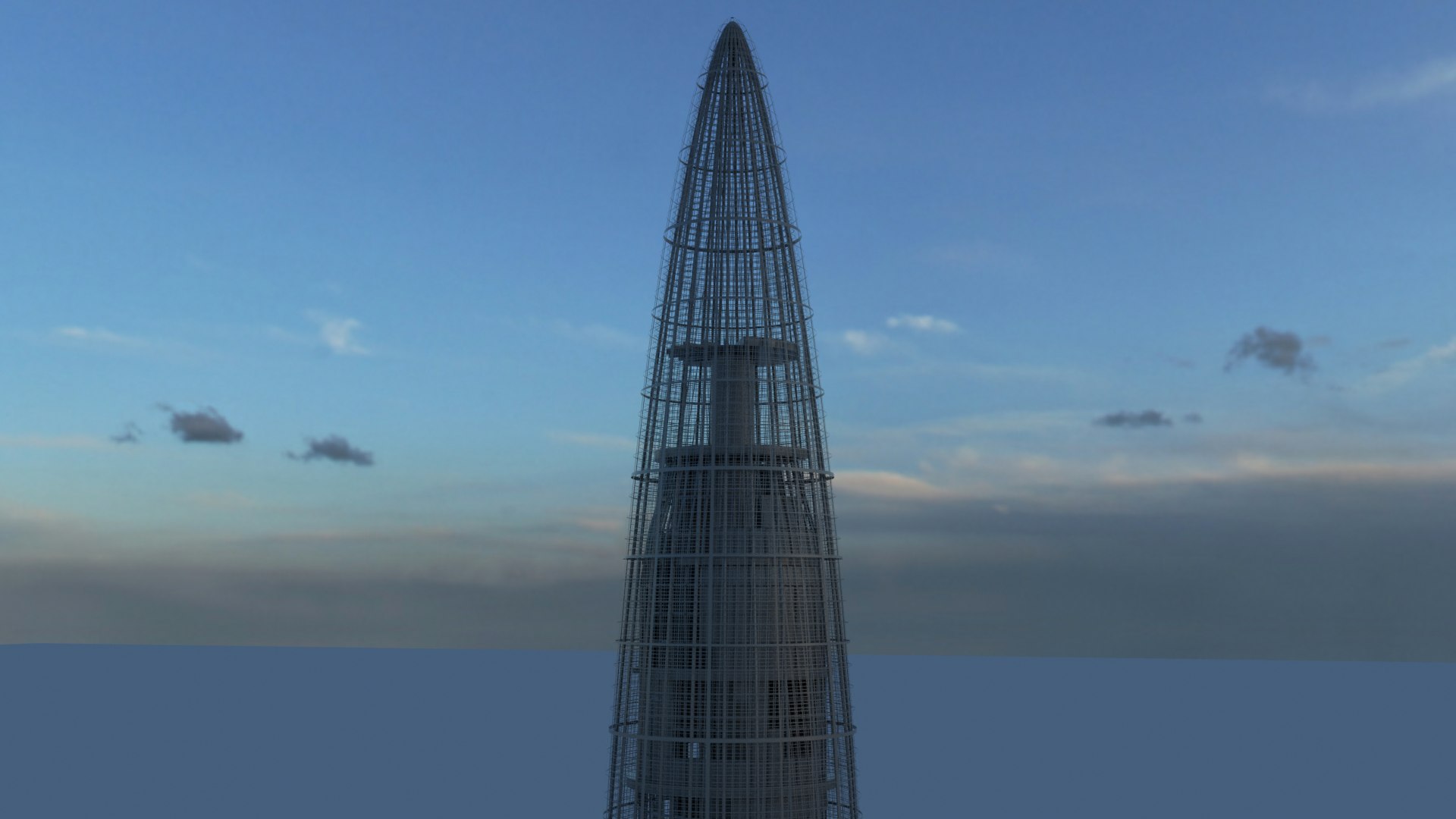 Bionic Tower 3D Model - TurboSquid 1808826