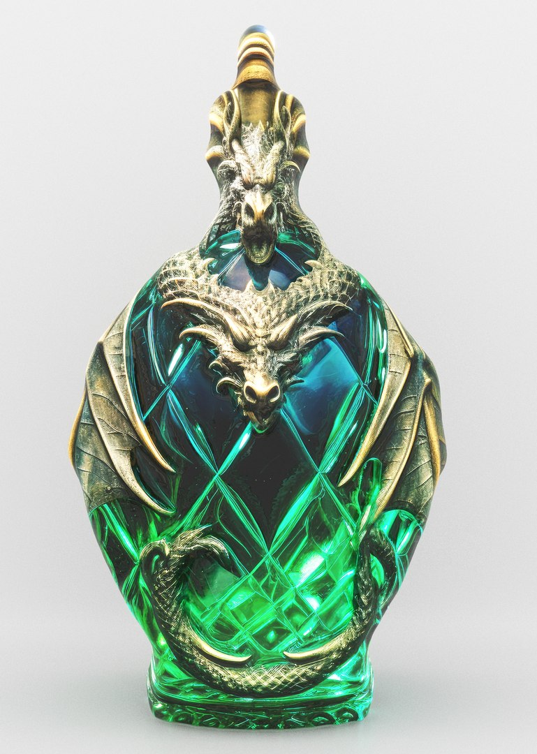 3D Model Magic Bottles Pack - TurboSquid 2172387