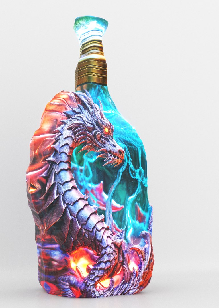 3D Model Magic Bottles Pack - TurboSquid 2172387