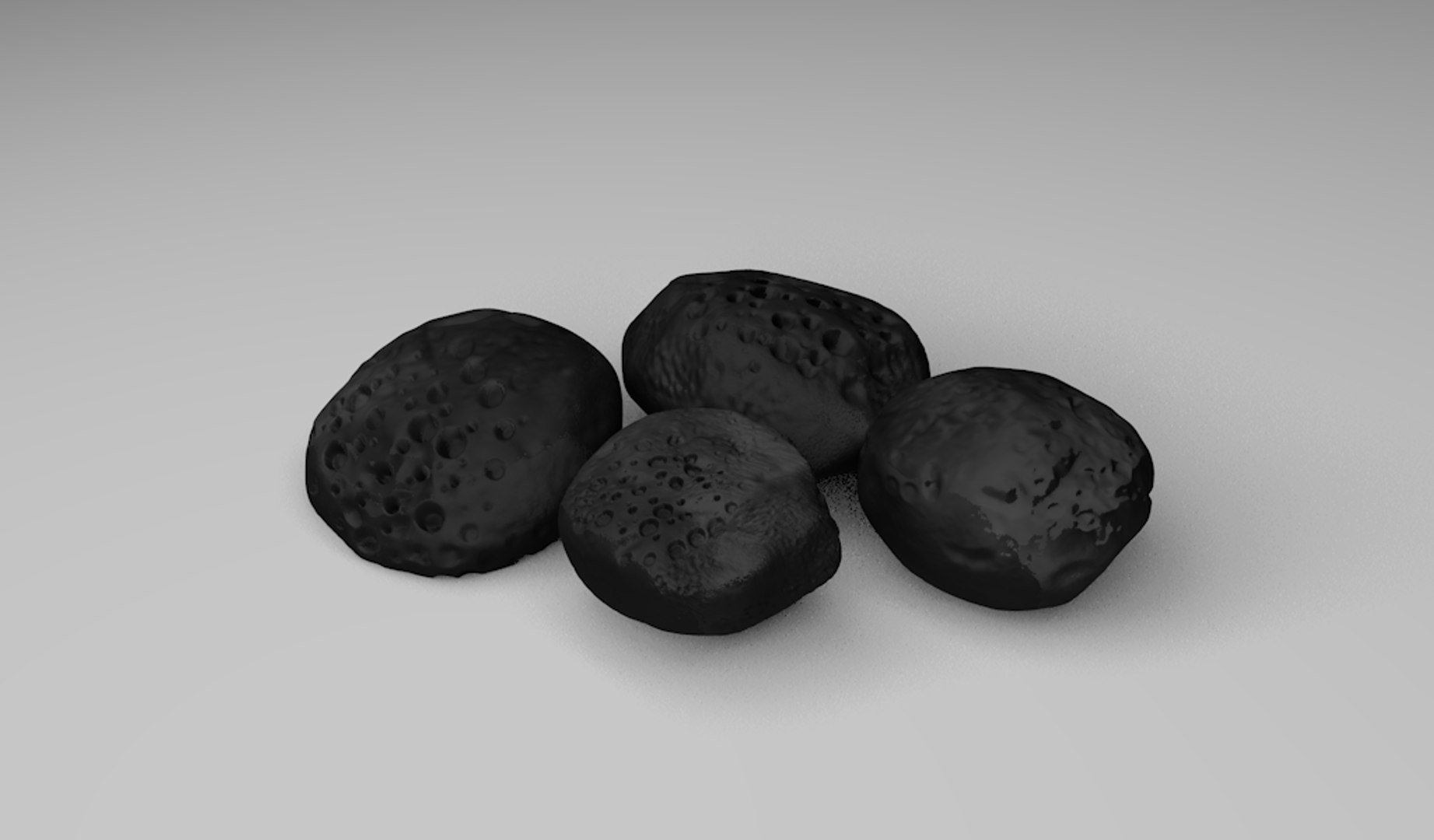 3D Model Coal Stones - TurboSquid 1150671