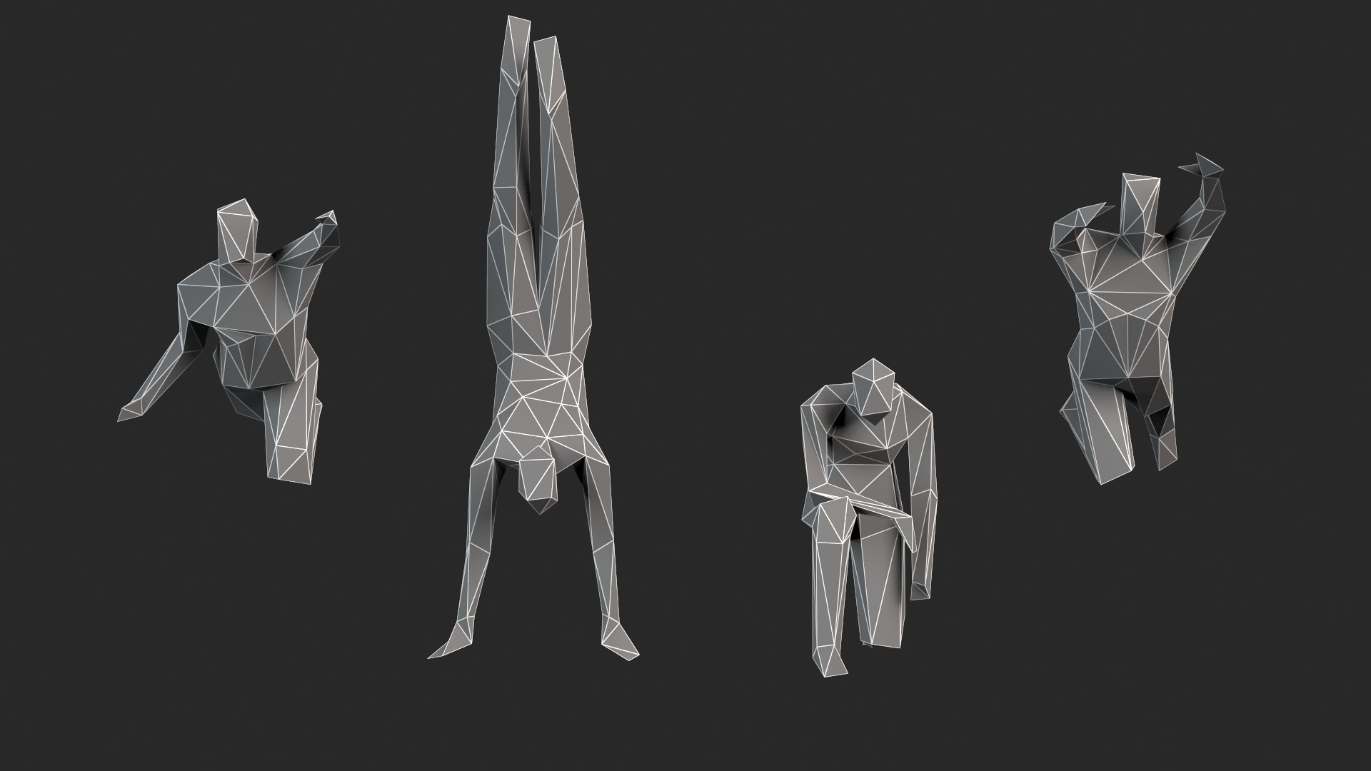 3D People Male Poised Model - TurboSquid 1251771