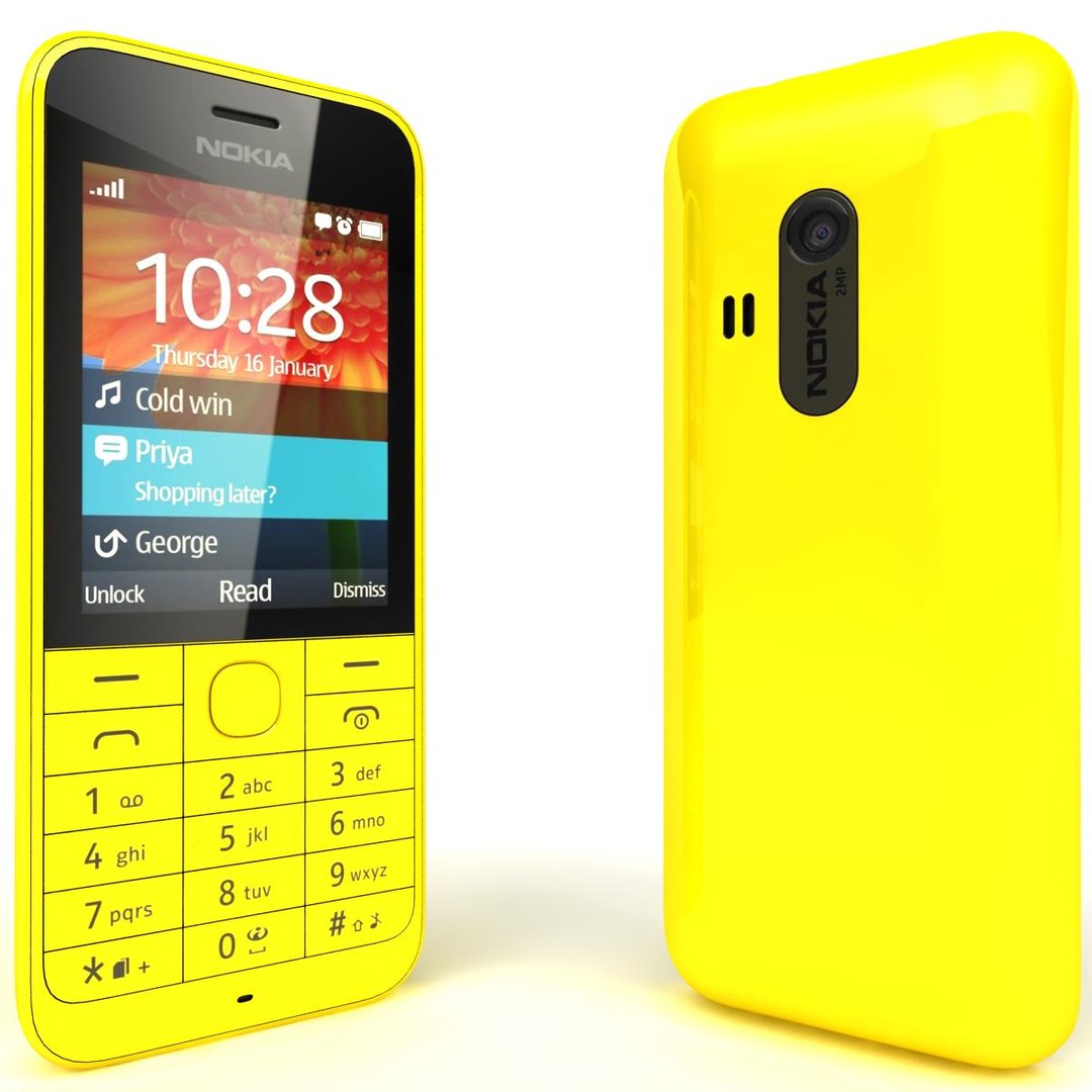 Nokia 220 Yellow Max