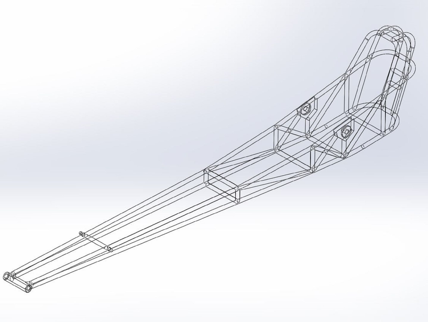 3D Diecast Frame of Front engine dragster Scale 1 to 25 - TurboSquid ...