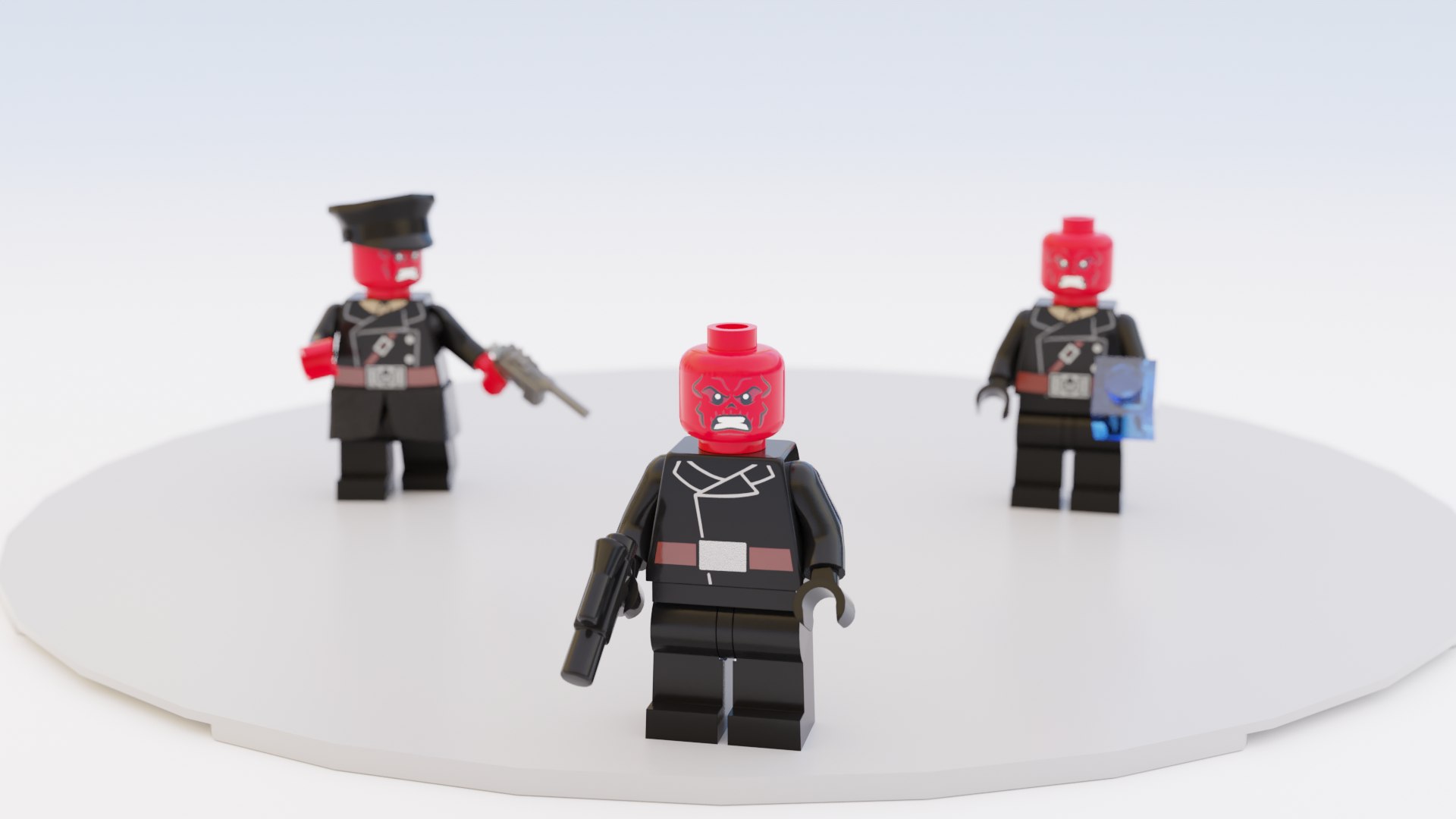 3D Lego Red Skull Mini Pack - TurboSquid 1988538