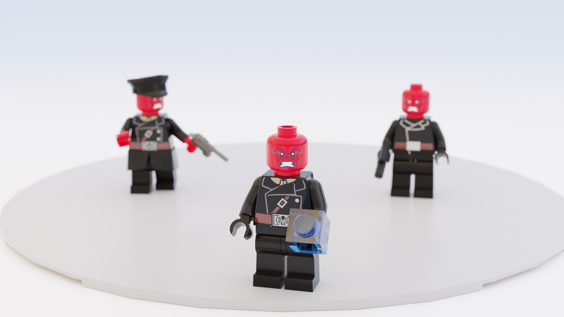 3D Lego Red Skull Mini Pack - TurboSquid 1988538