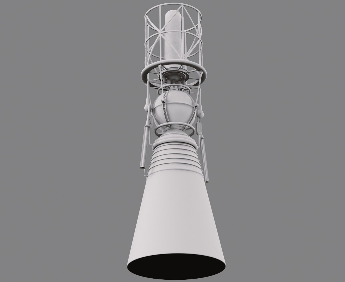 Rocket Engine 3D Model - TurboSquid 1580477