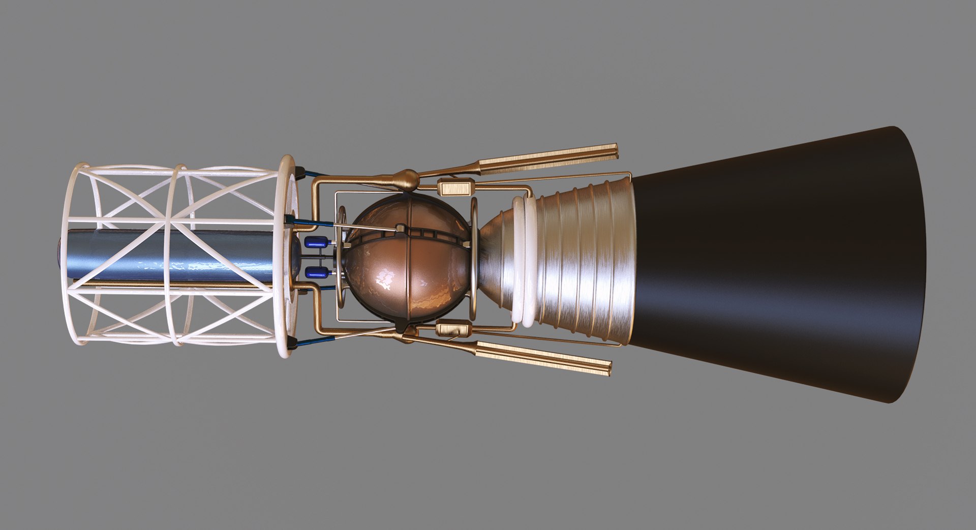 Rocket Engine 3D Model - TurboSquid 1580477
