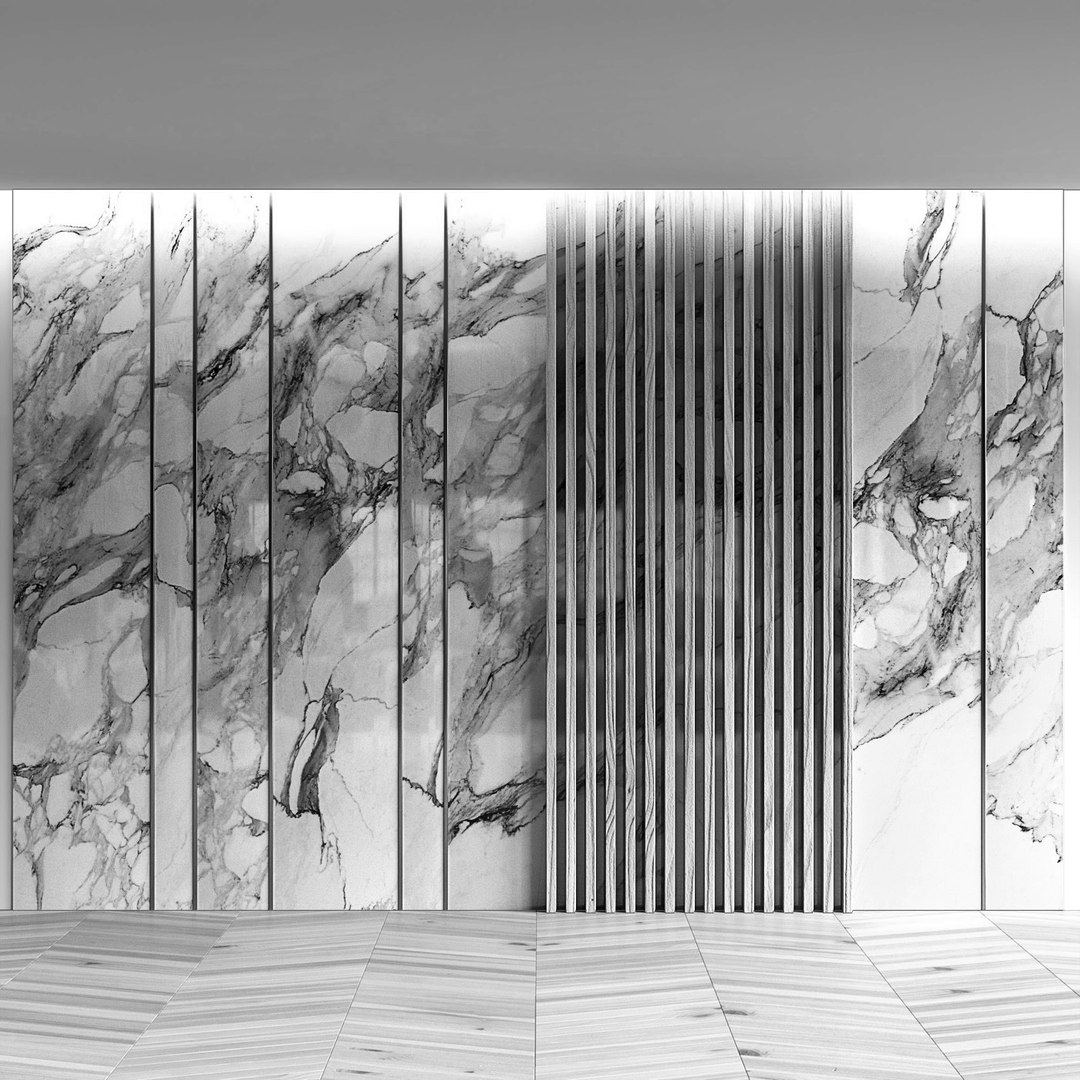3D Marble Wall Panels Model - TurboSquid 1506110