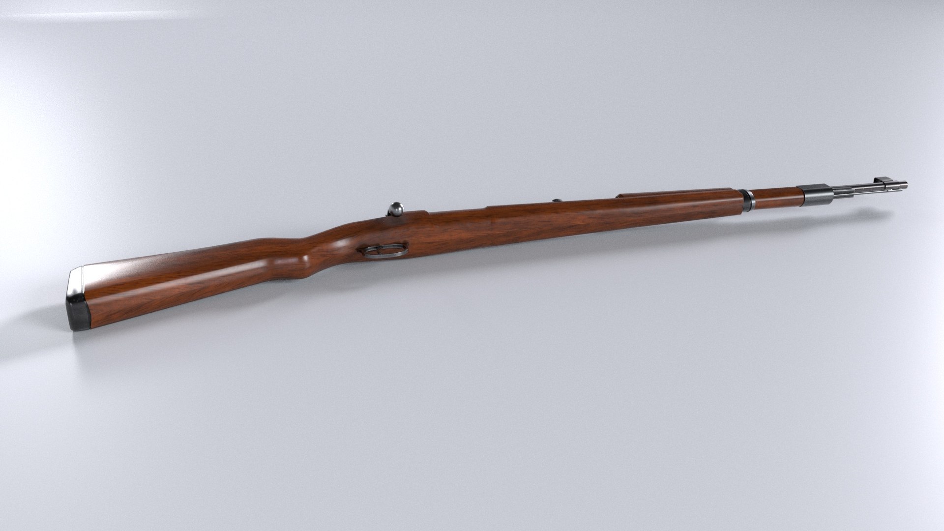 Kar98k 3d Model With Texture Model - TurboSquid 1974480