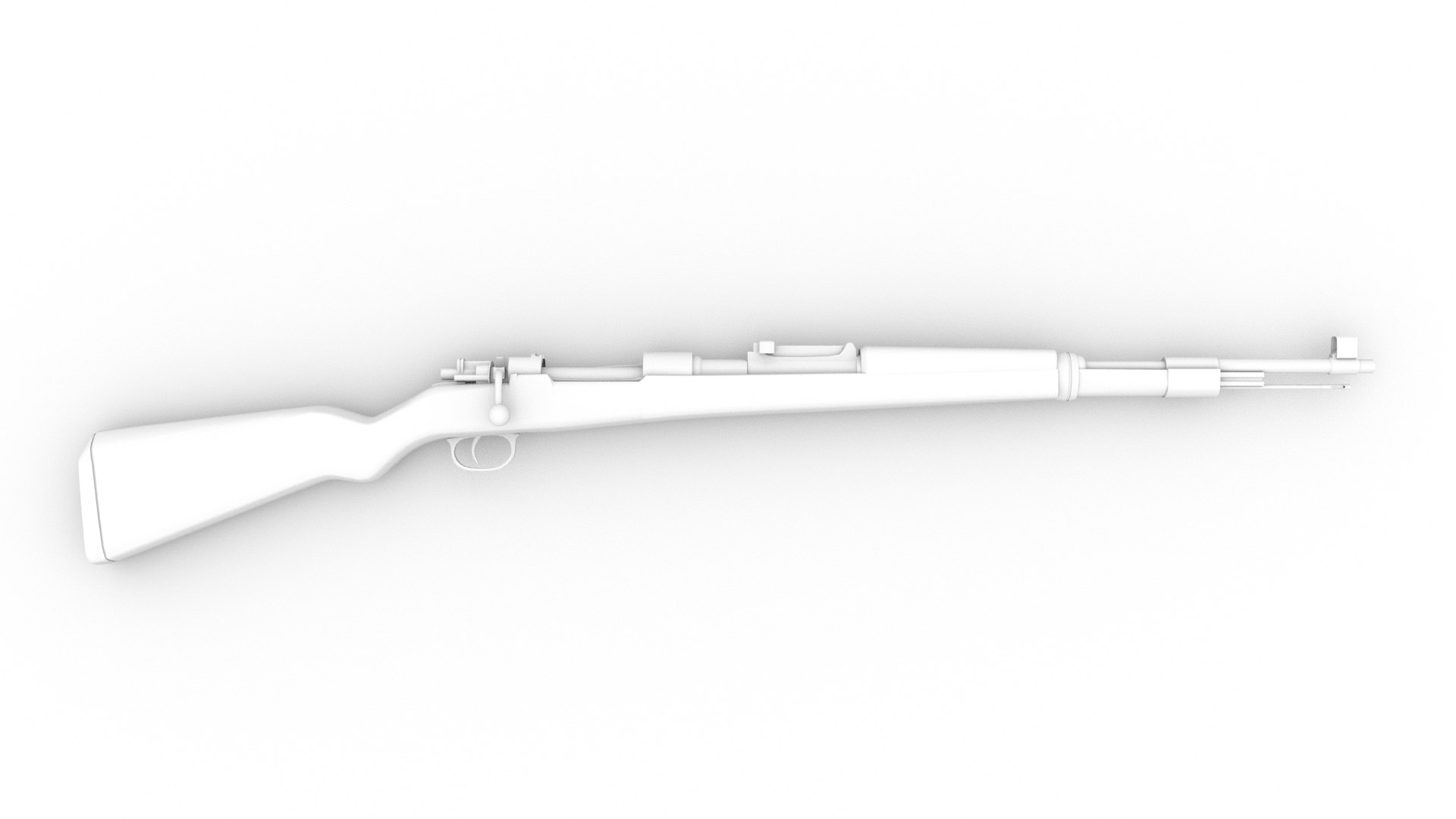 Kar98k 3d Model With Texture Model - TurboSquid 1974480