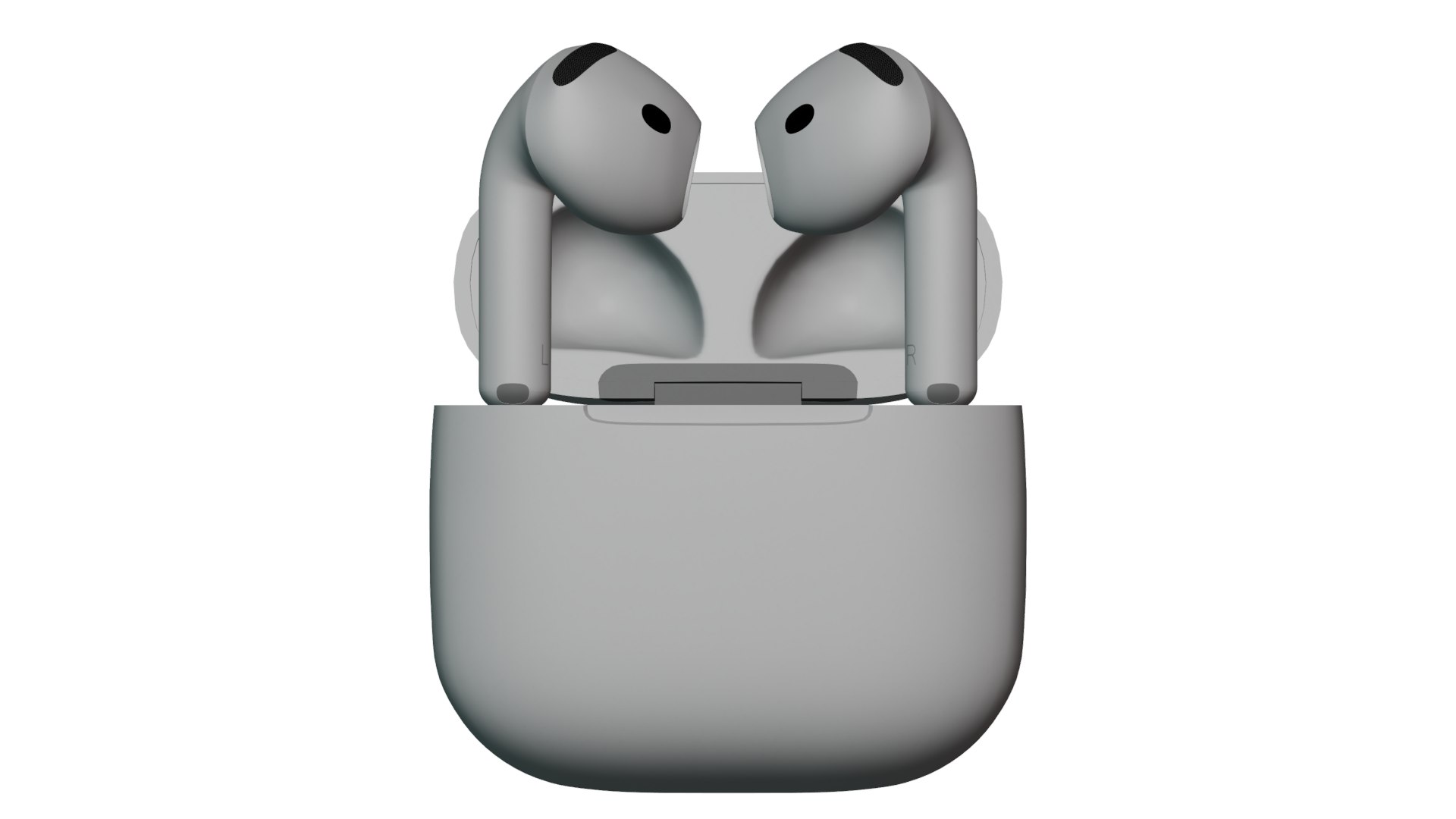 Apple Airpod 4 3D Model - TurboSquid 2405708