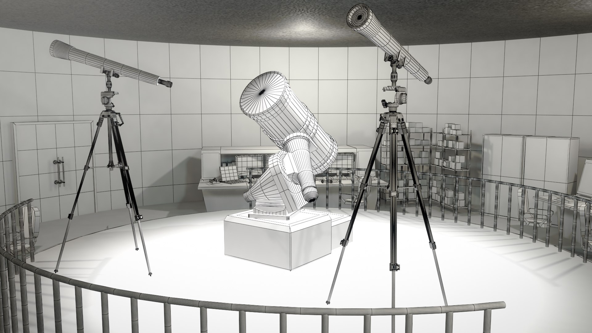 3D Model Observatory - TurboSquid 2296867