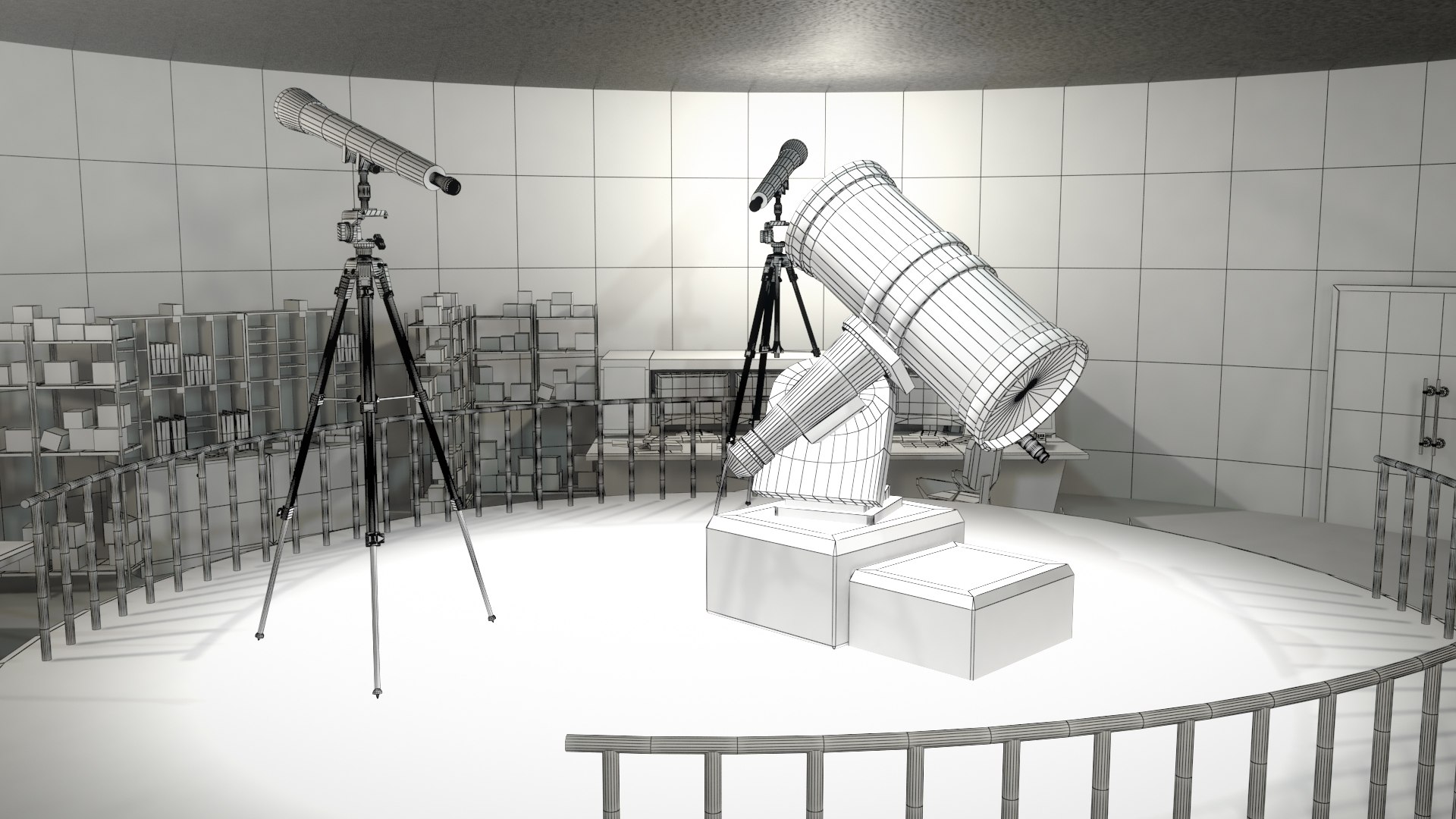 3D Model Observatory - TurboSquid 2296867