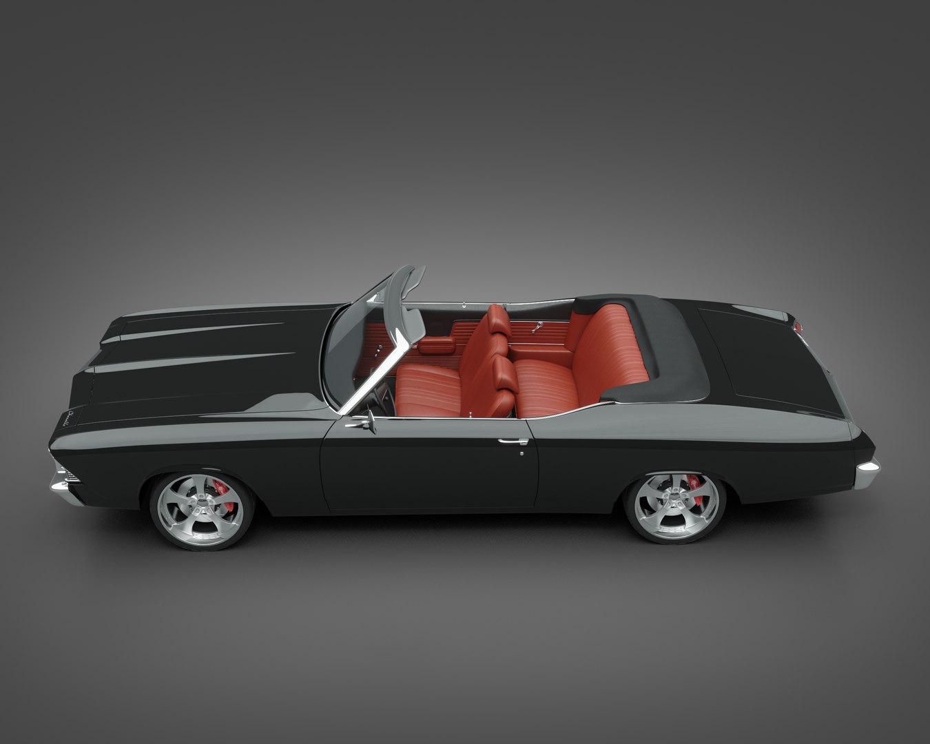 1969 Chevelle Convertible 3D Model - TurboSquid 1745798