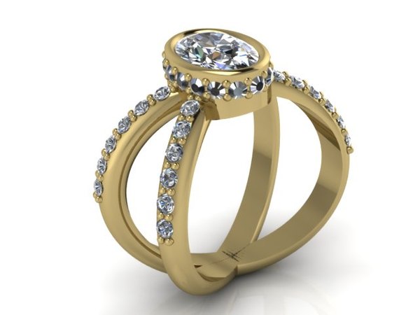 3d model ring 8