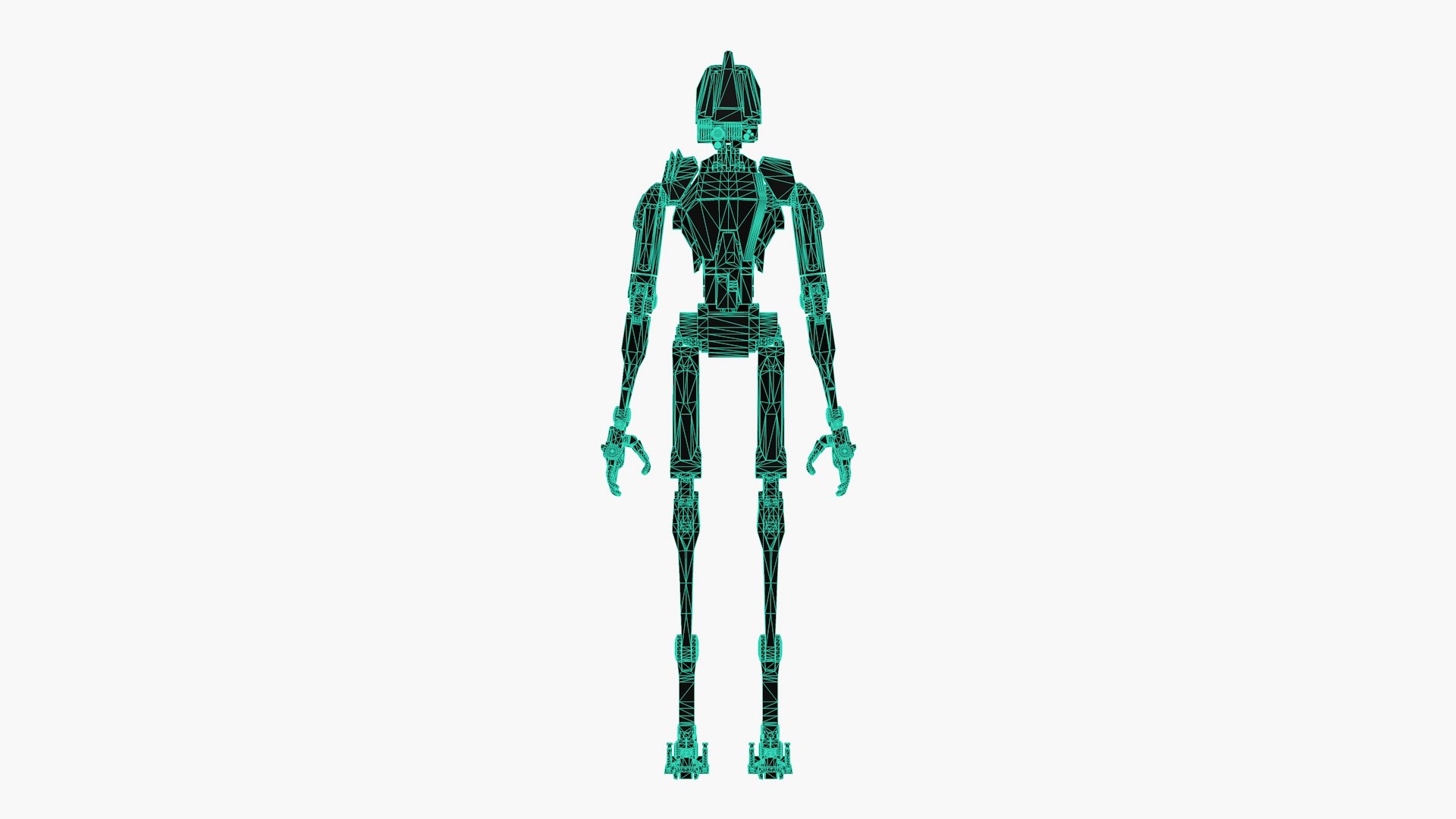 3D Assassin Droid Model - TurboSquid 2367193