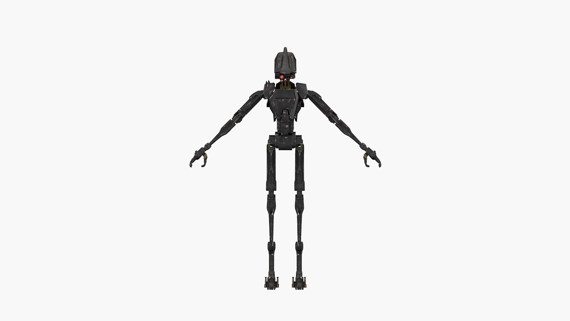3D Assassin Droid Model - TurboSquid 2367193